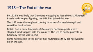 End of World War One | PPTX