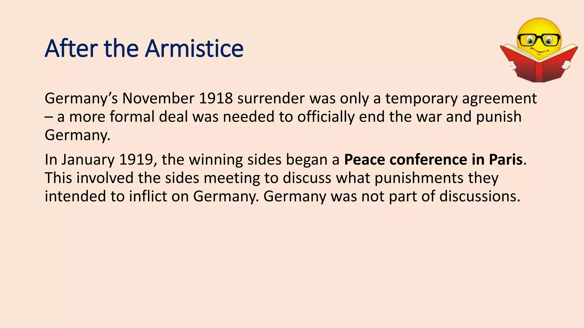 Treaty of Versailles | PPTX