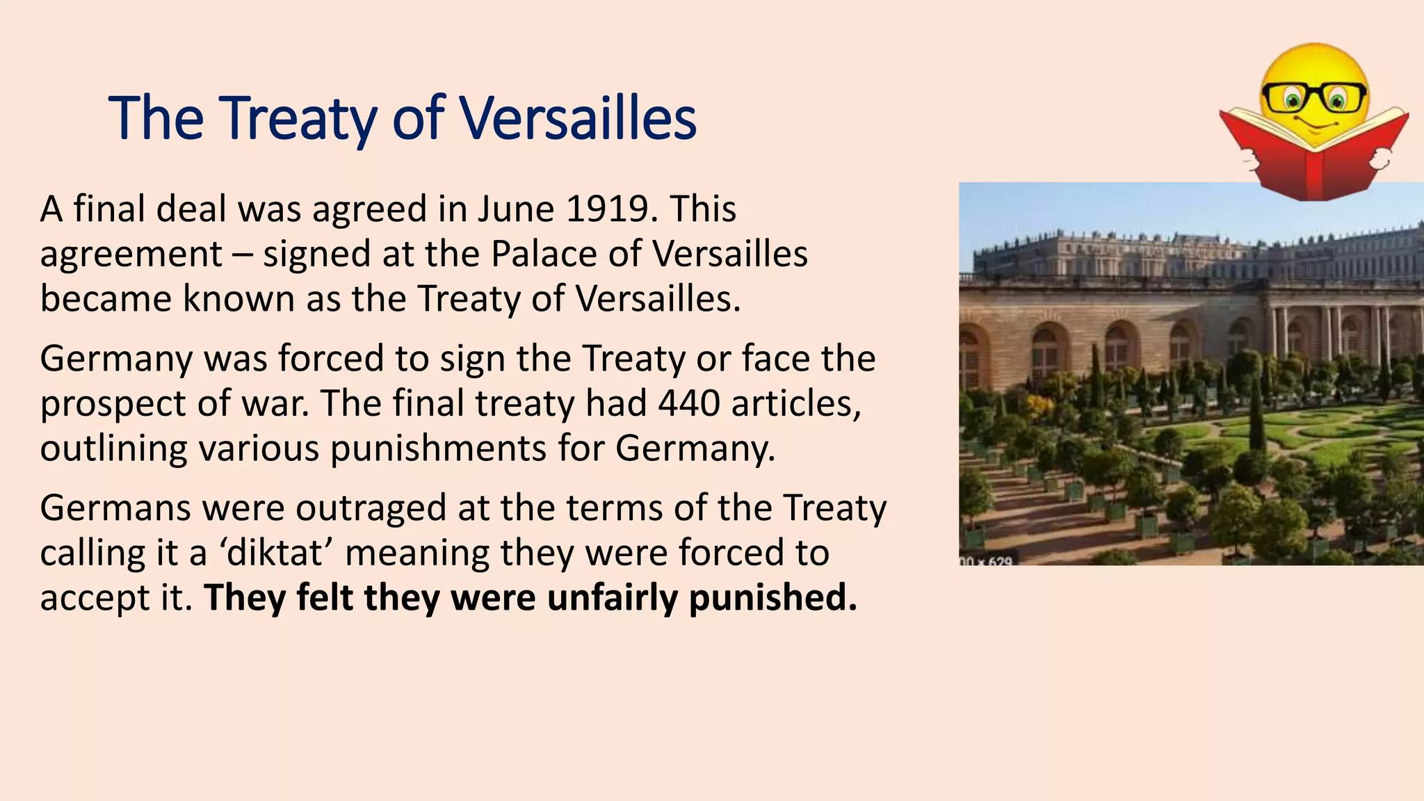 Treaty of Versailles | PPTX