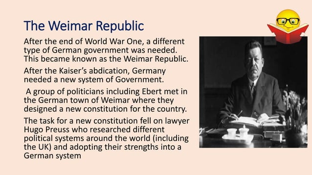 Constitution of the Weimar Republic | PPT