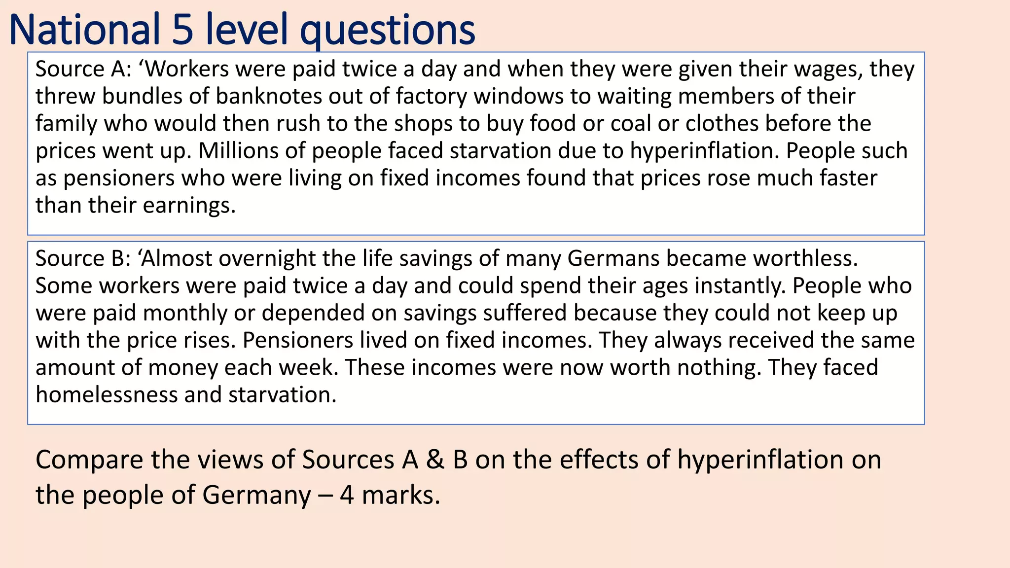 Hyperinflation | PPTX