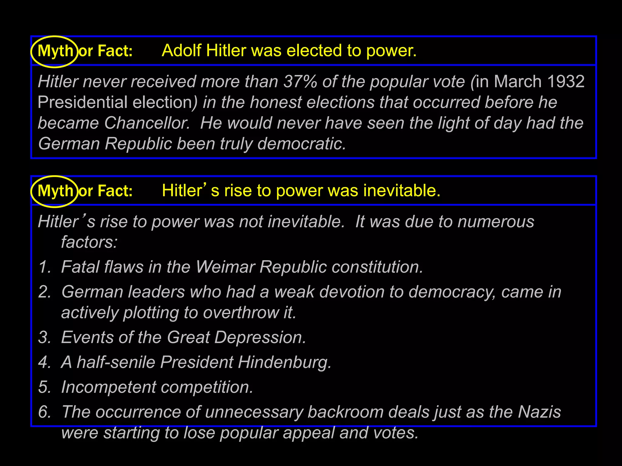 Hitler&Nazis | PPT