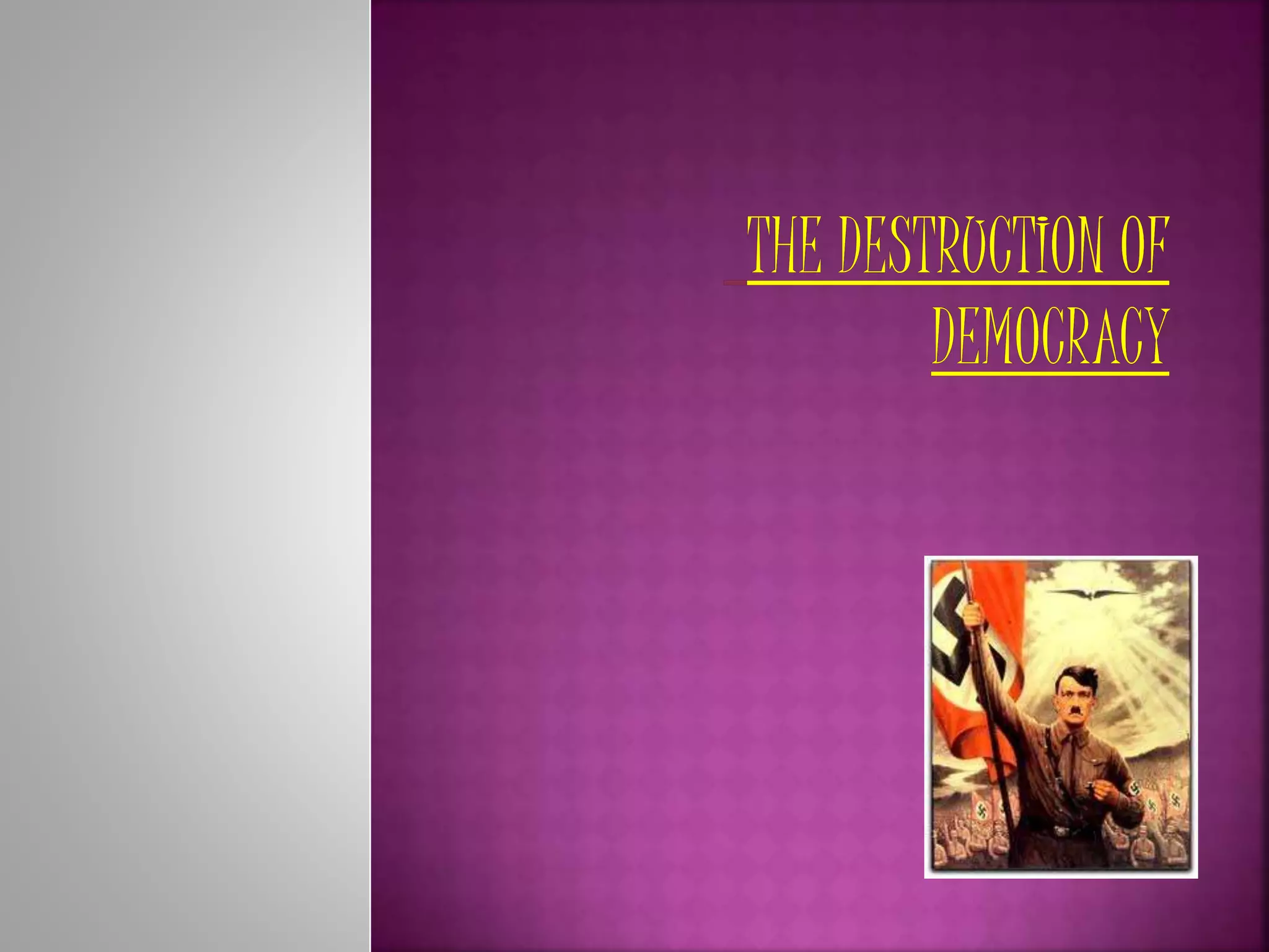 Hitler and Nazism PPT for class 9 | PPTX