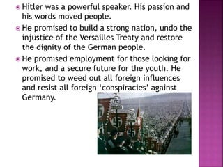 Hitler and Nazism PPT for class 9 | PPTX