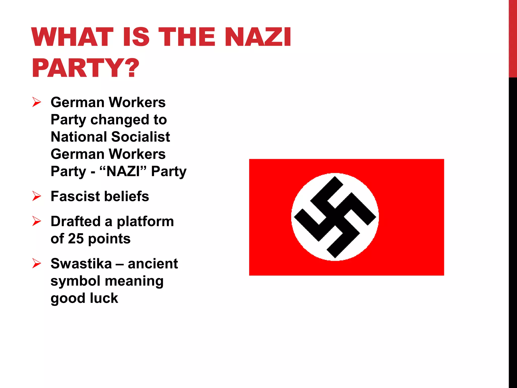 Adolf Hitler presentation | PPTX | Political Issues & policy | Politics