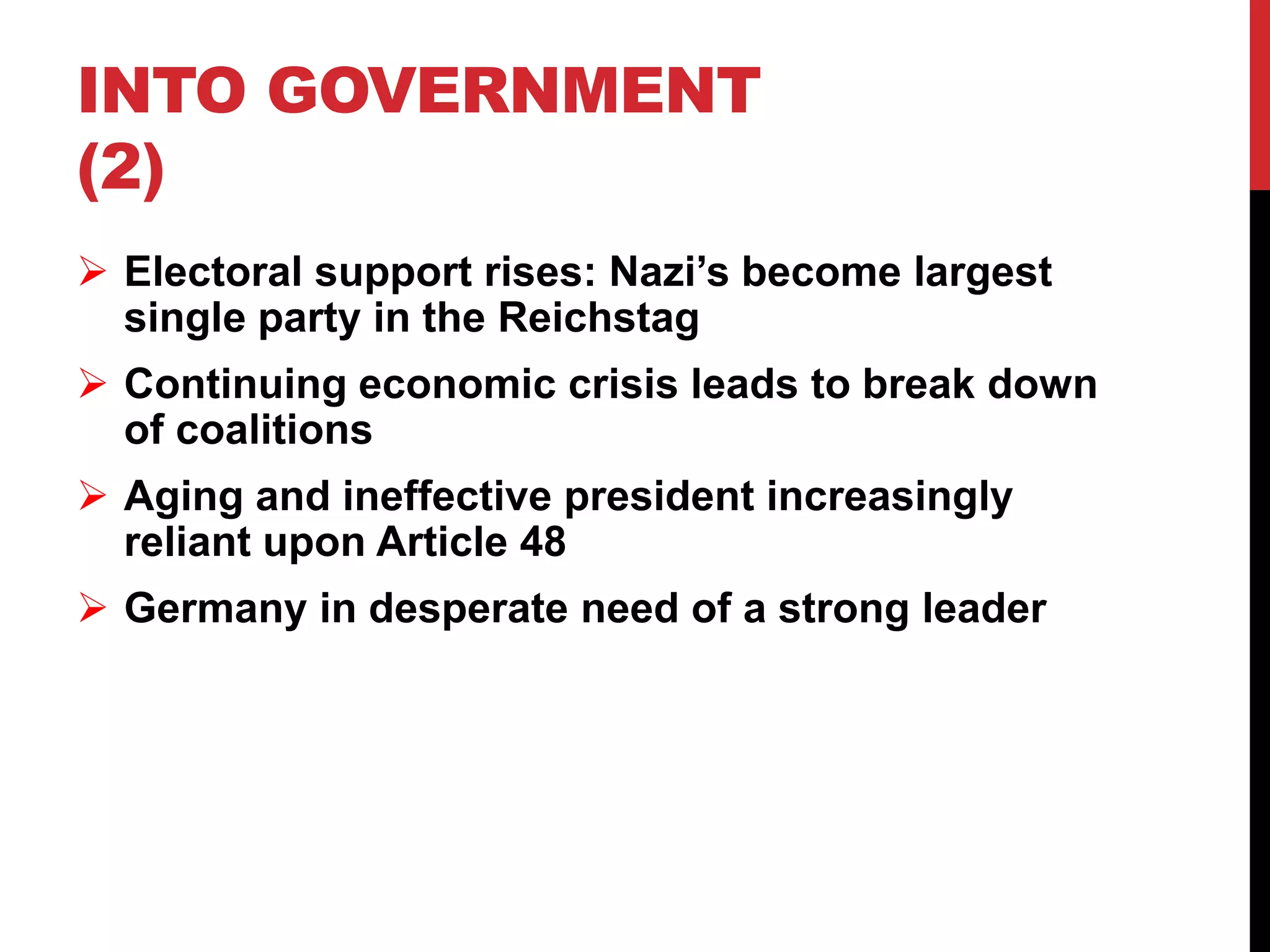 Adolf Hitler presentation | PPTX | Political Issues & policy | Politics
