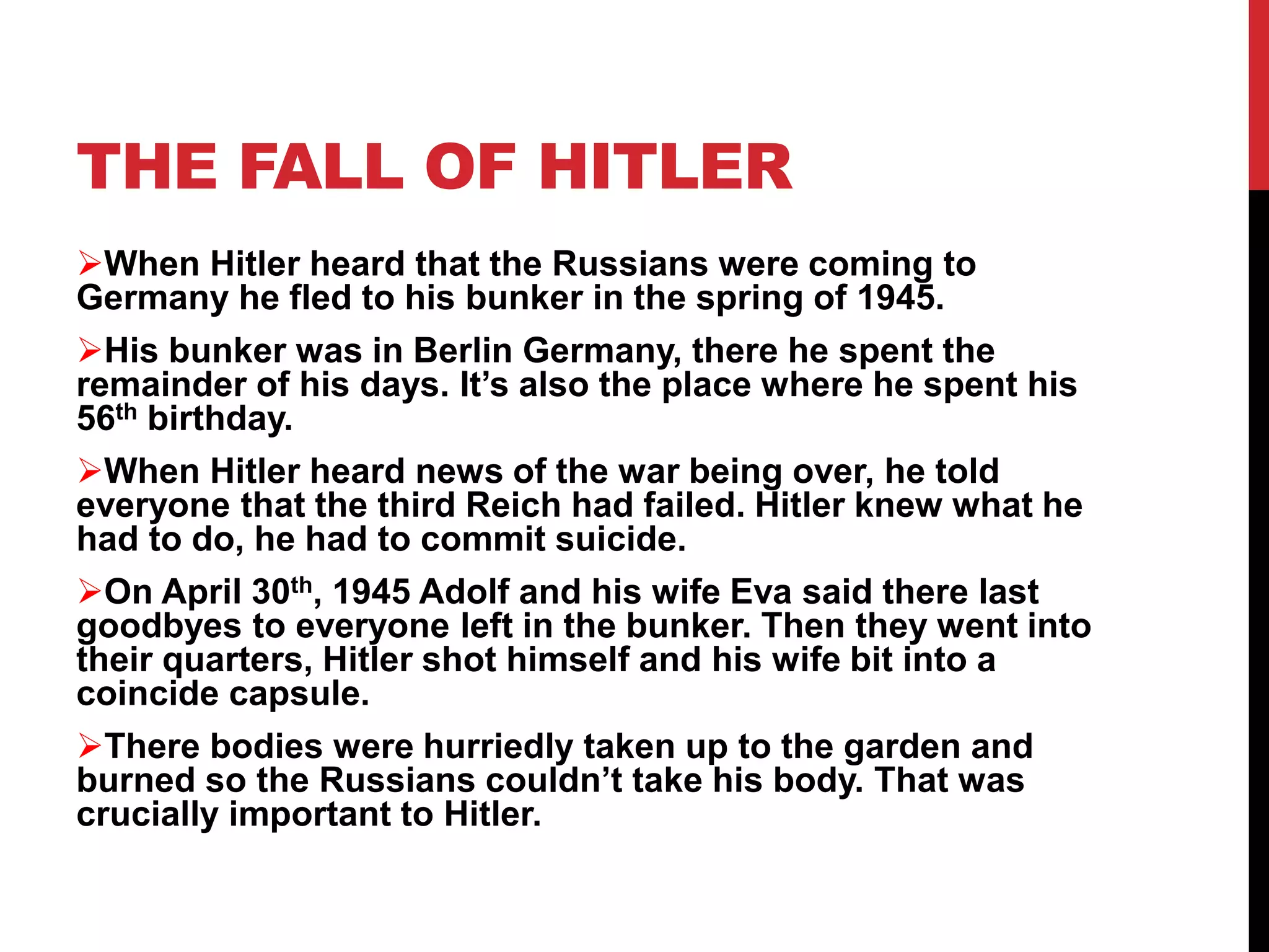 Adolf Hitler presentation | PPTX | Political Issues & policy | Politics