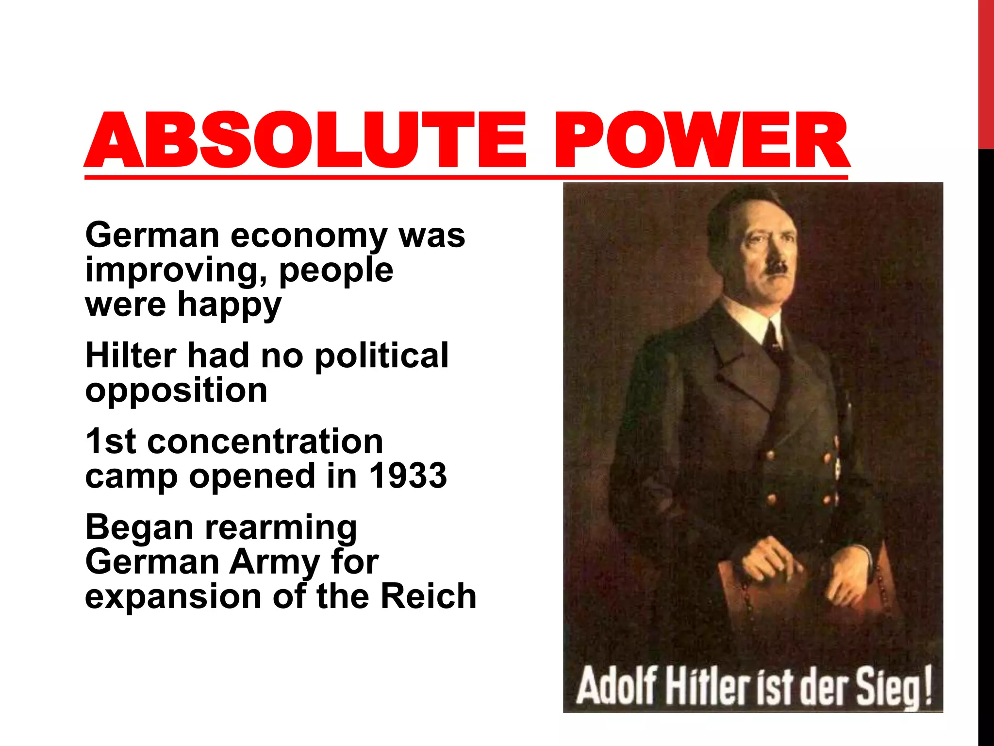 Adolf Hitler presentation | PPTX | Political Issues & policy | Politics