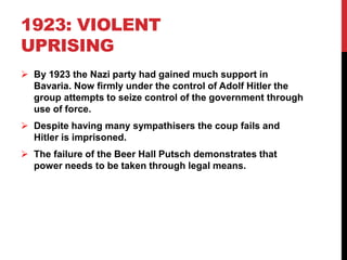 Adolf Hitler presentation | PPTX