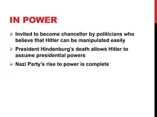 Adolf Hitler presentation | PPTX