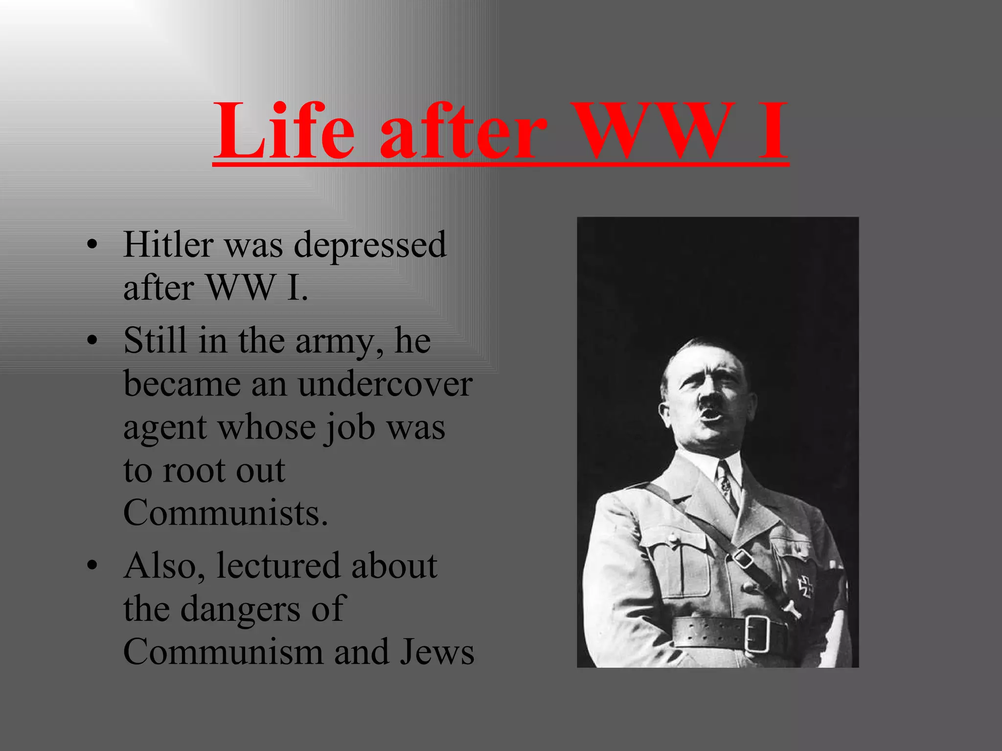 The Rise of Hitler ppt | PPT