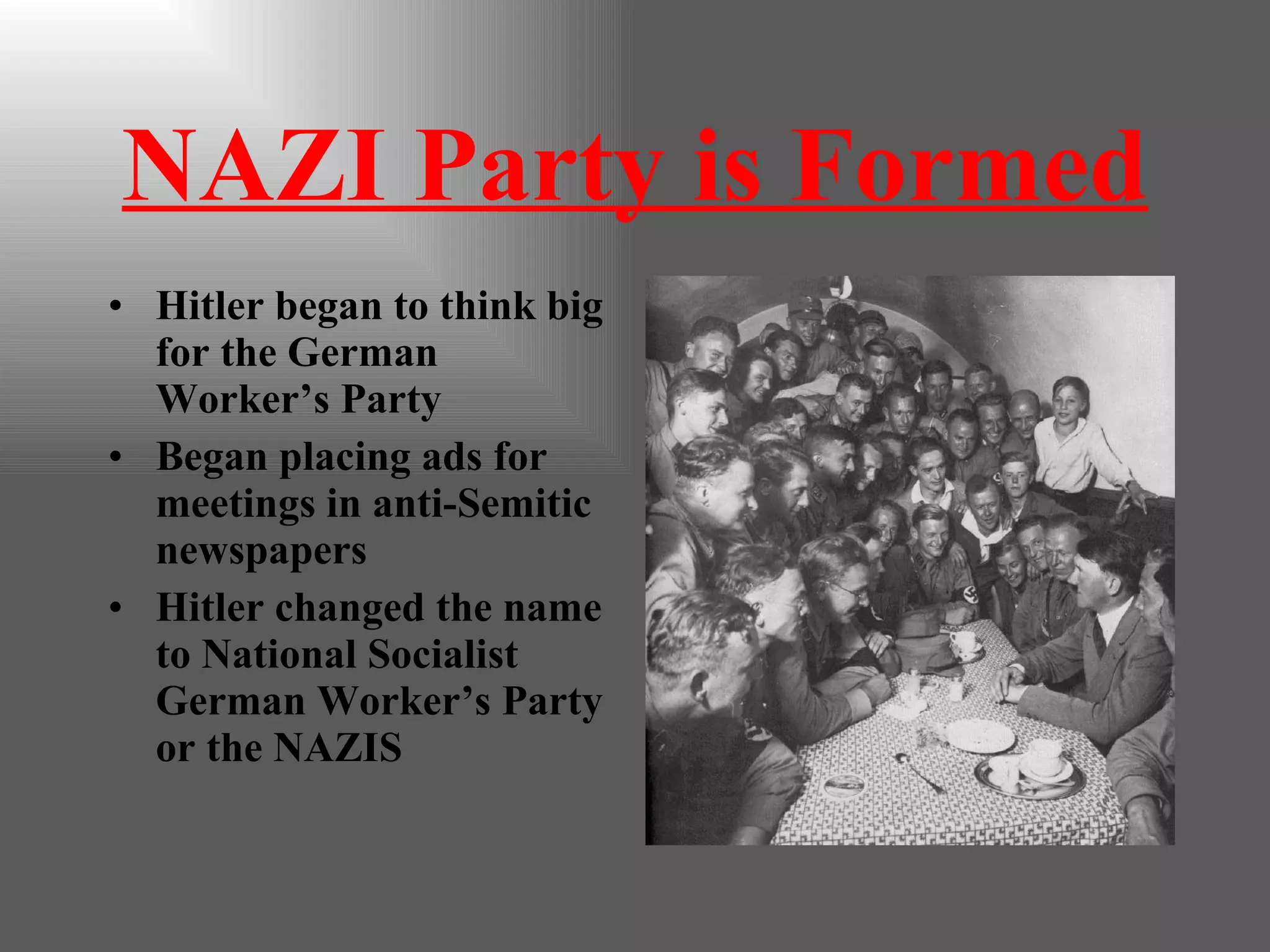 The Rise of Hitler ppt | PPT
