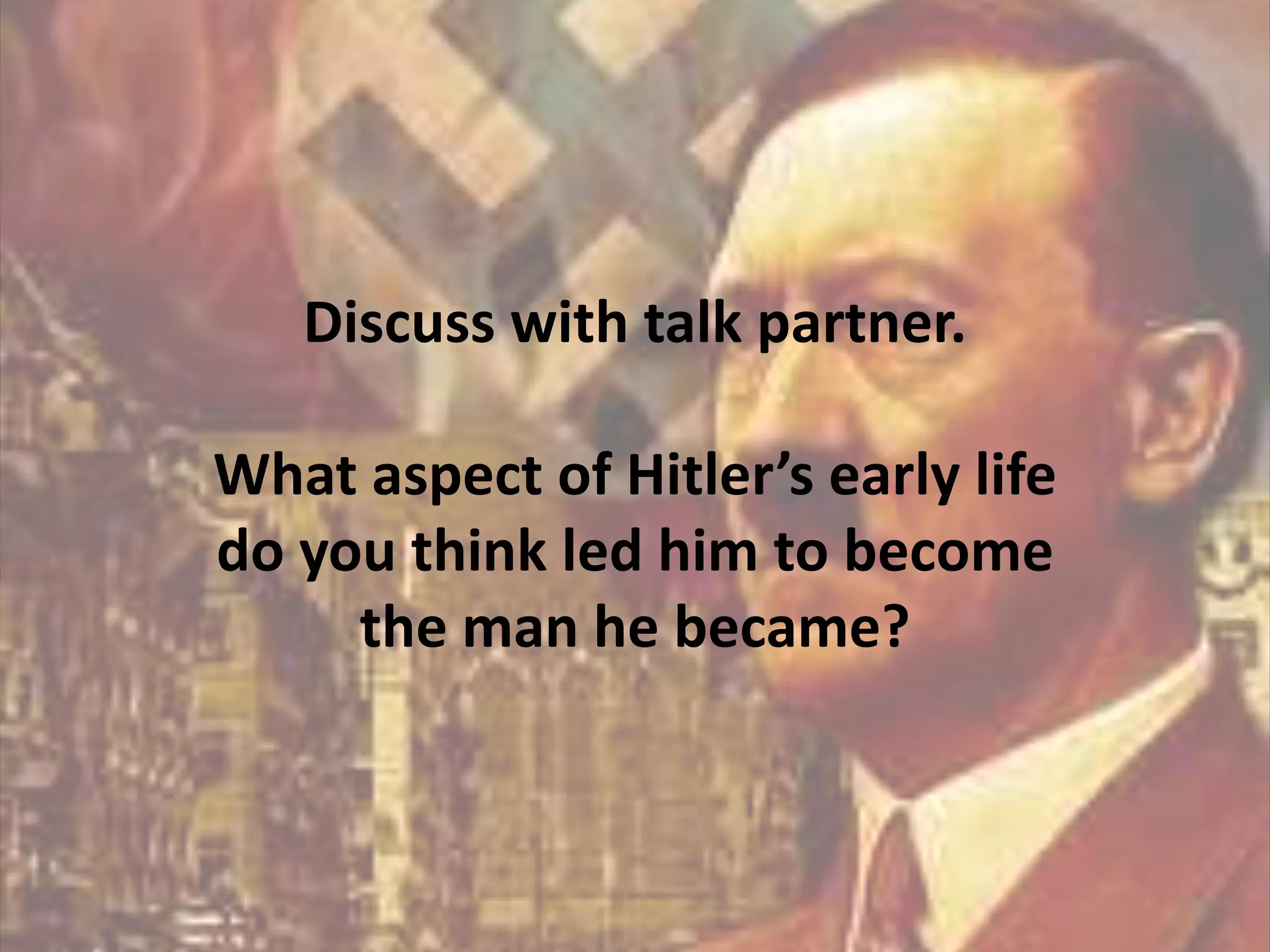 Hitler presentation | PPTX | Death, Injury, or Military Conflict ...