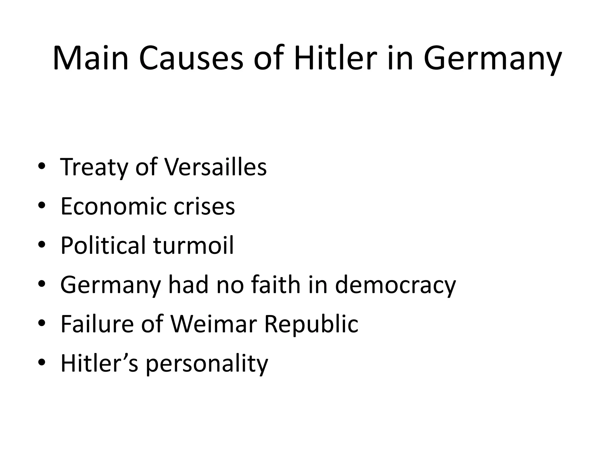 Hitler rise to power | PPTX