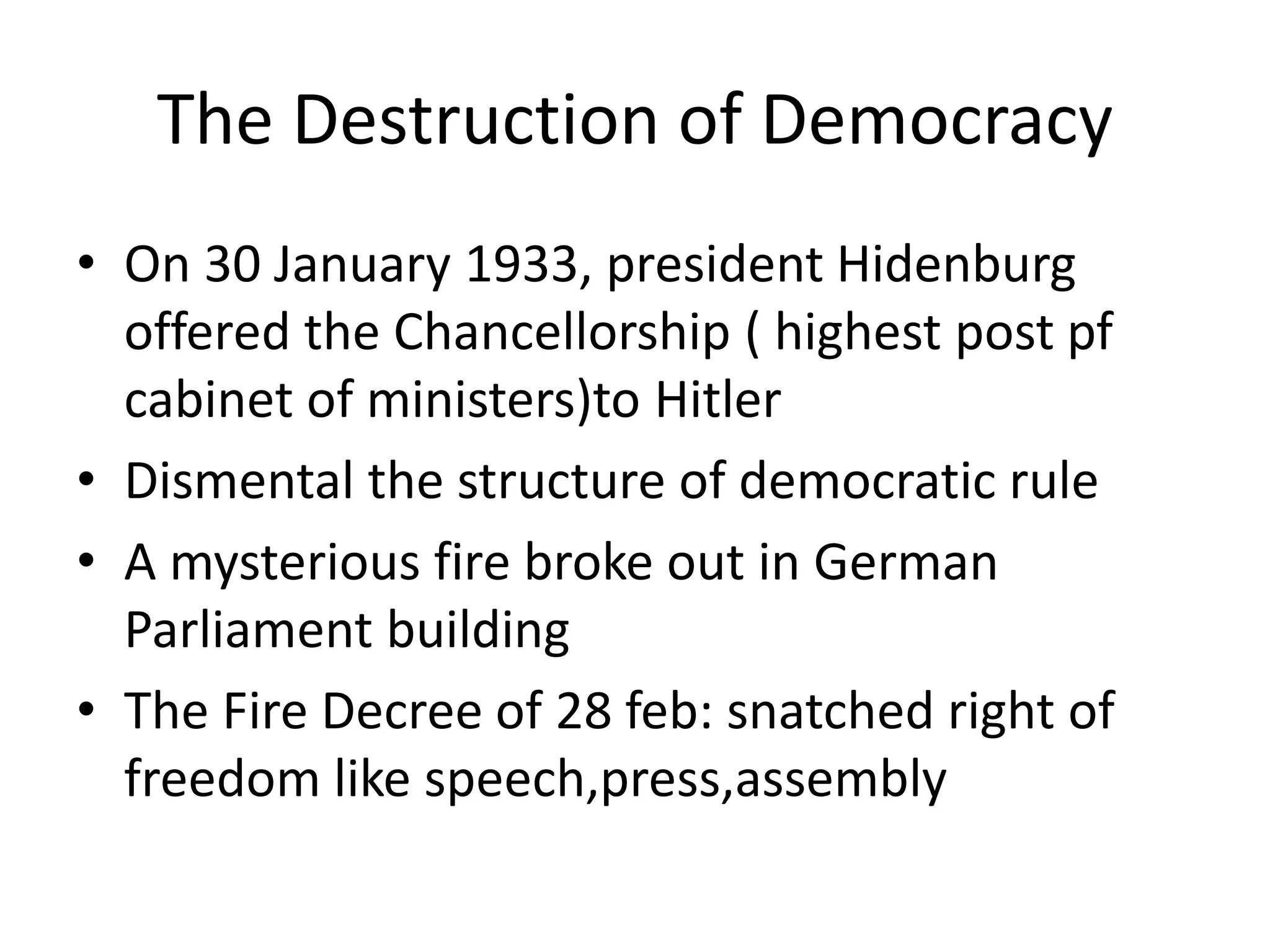 Hitler rise to power | PPTX