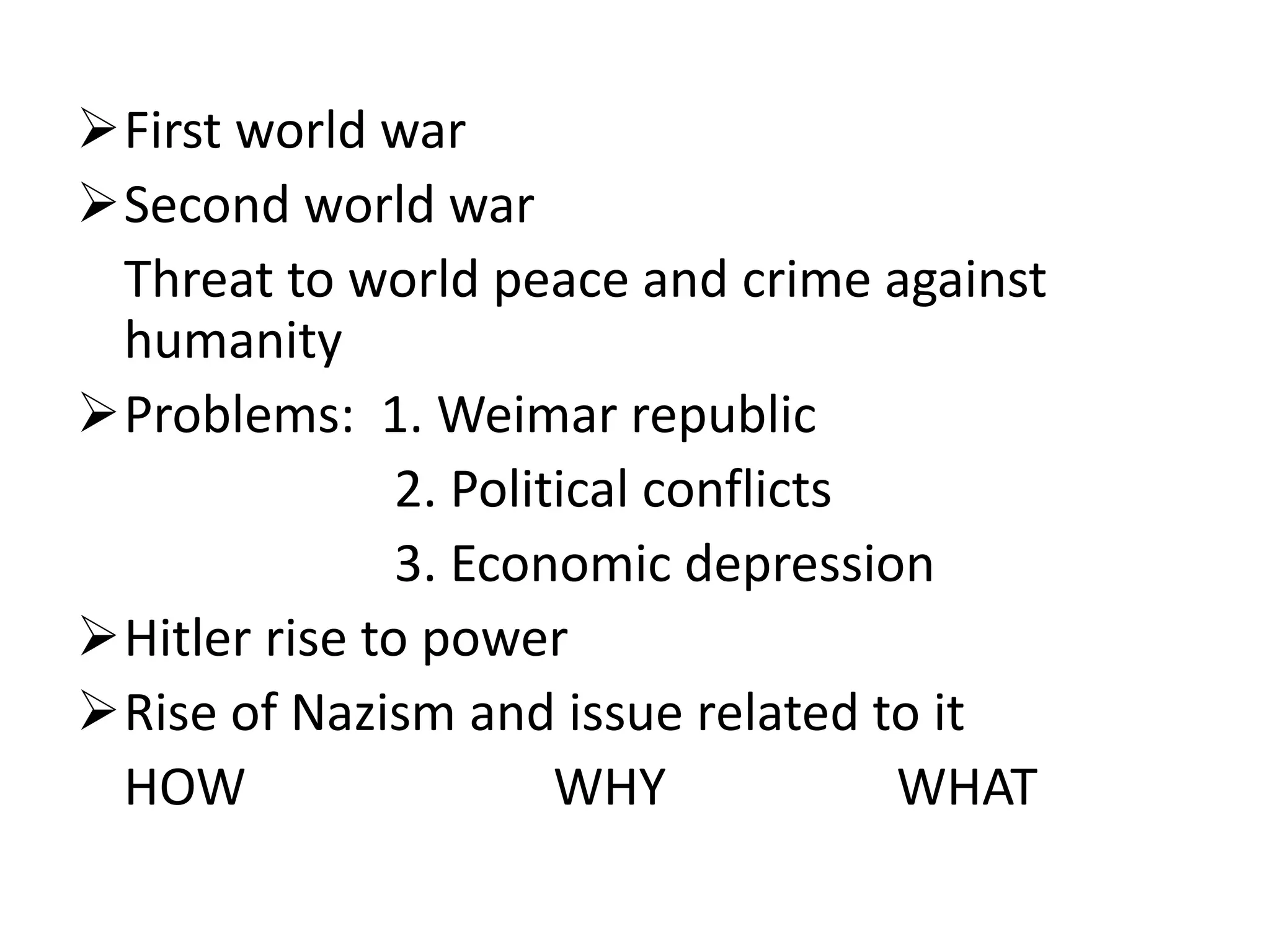 Hitler rise to power | PPTX