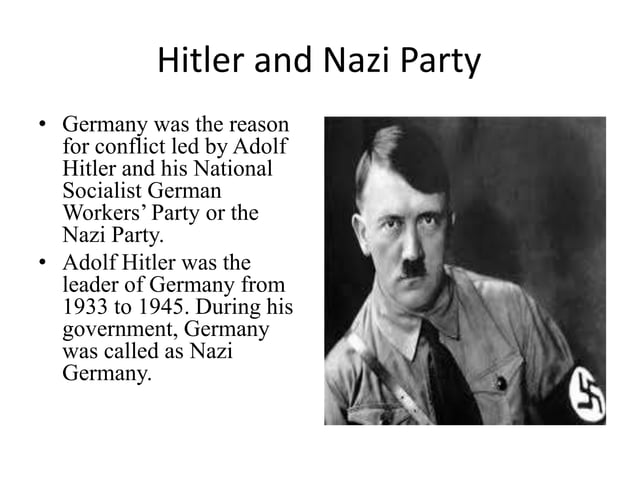 Hitler rise to power | PPTX
