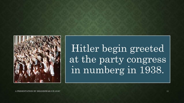 Hitler rise to power | PPTX