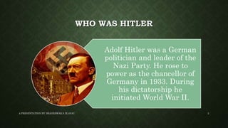 Hitler rise to power | PPTX