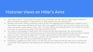 Hitler’s aims and aspirations | PPT