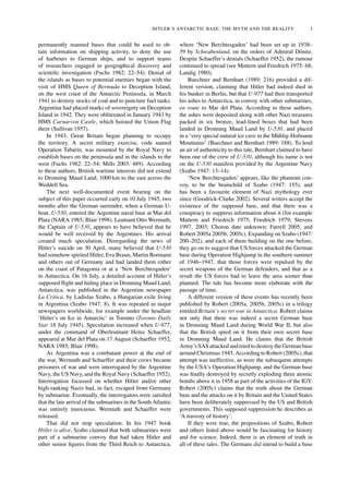 Hitlers Antartic Base | PDF