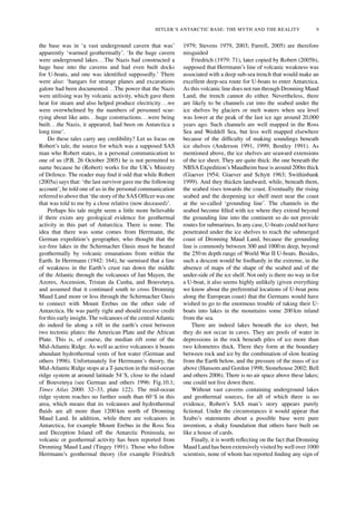 Hitlers Antartic Base | PDF