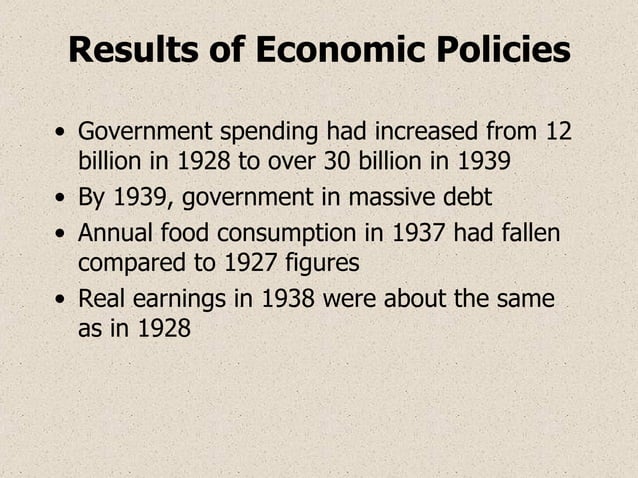 Hitler's economic policy | PPT | Business | Business and Finance