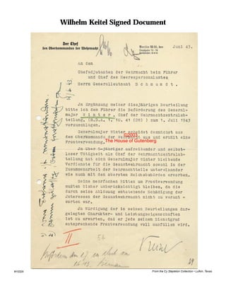 Hitler's fieldmarshalls | PDF