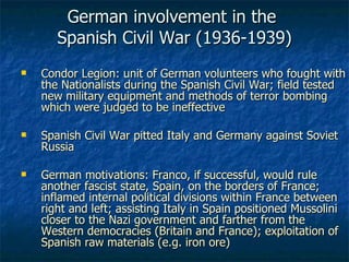 Hitler’S Foreign Policy | PPT