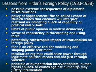 Hitler’S Foreign Policy | PPT