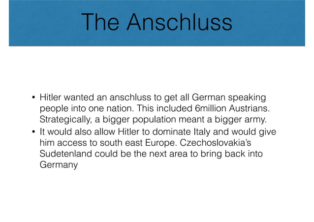 AQA B History GCSE Hitler's Foreign Policy Revision | PDF