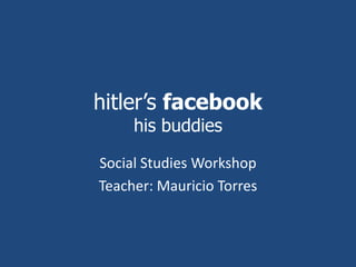 Hitler's friends | PPTX