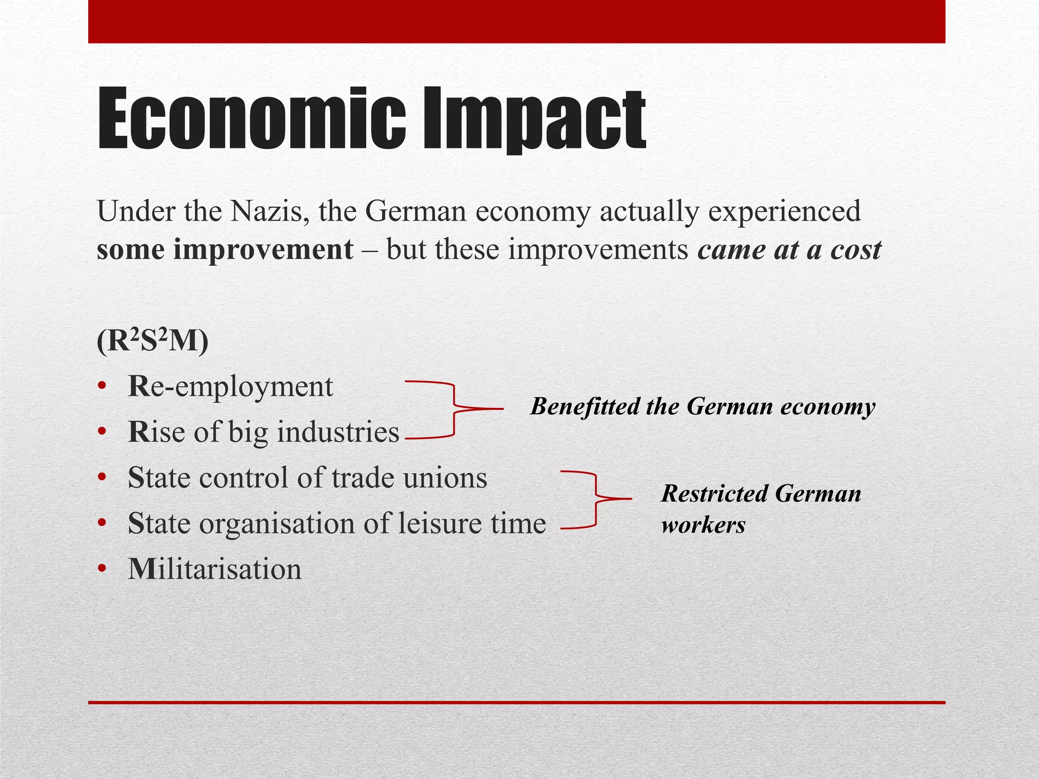 Hitler's Germany - Impact of Hitler's Rule | PDF