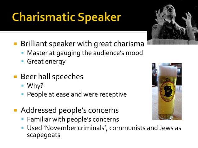 Hitler's germany lesson 3 hitler's strengths and rise | PPT