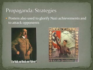 Hitler’s germany social impact 1 (propaganda, censorship, ss) | PPTX