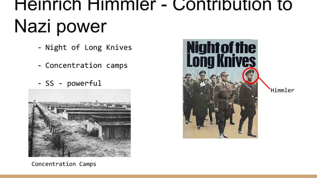 Hitler's henchmen student presentation 2015 | PPT