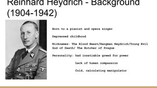 Hitler's henchmen student presentation 2015 | PPT