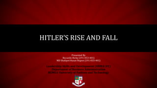 Hitler’s Rise and Fall.pptx