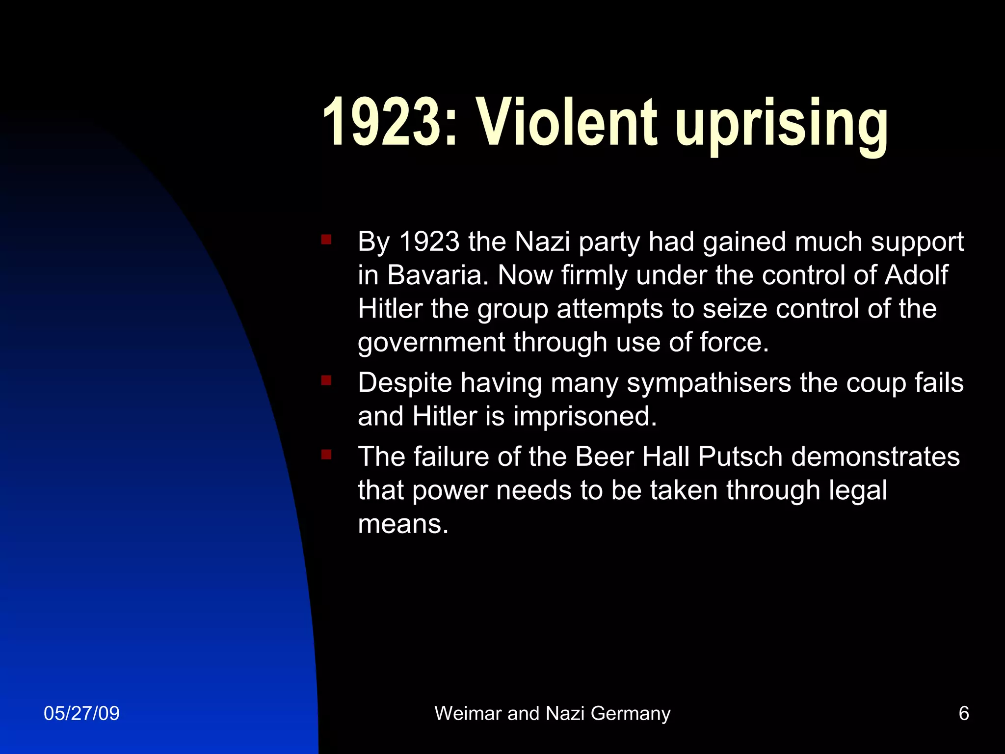 Hitlers Rise to Power | PPT