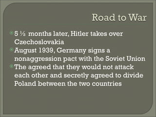 Hitlers Rise to Power nad Nazism and how world war occurred pptppt | PPT