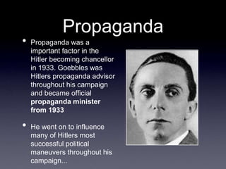 Hitler To Power 1930 to 1933 | PPTX | Politics