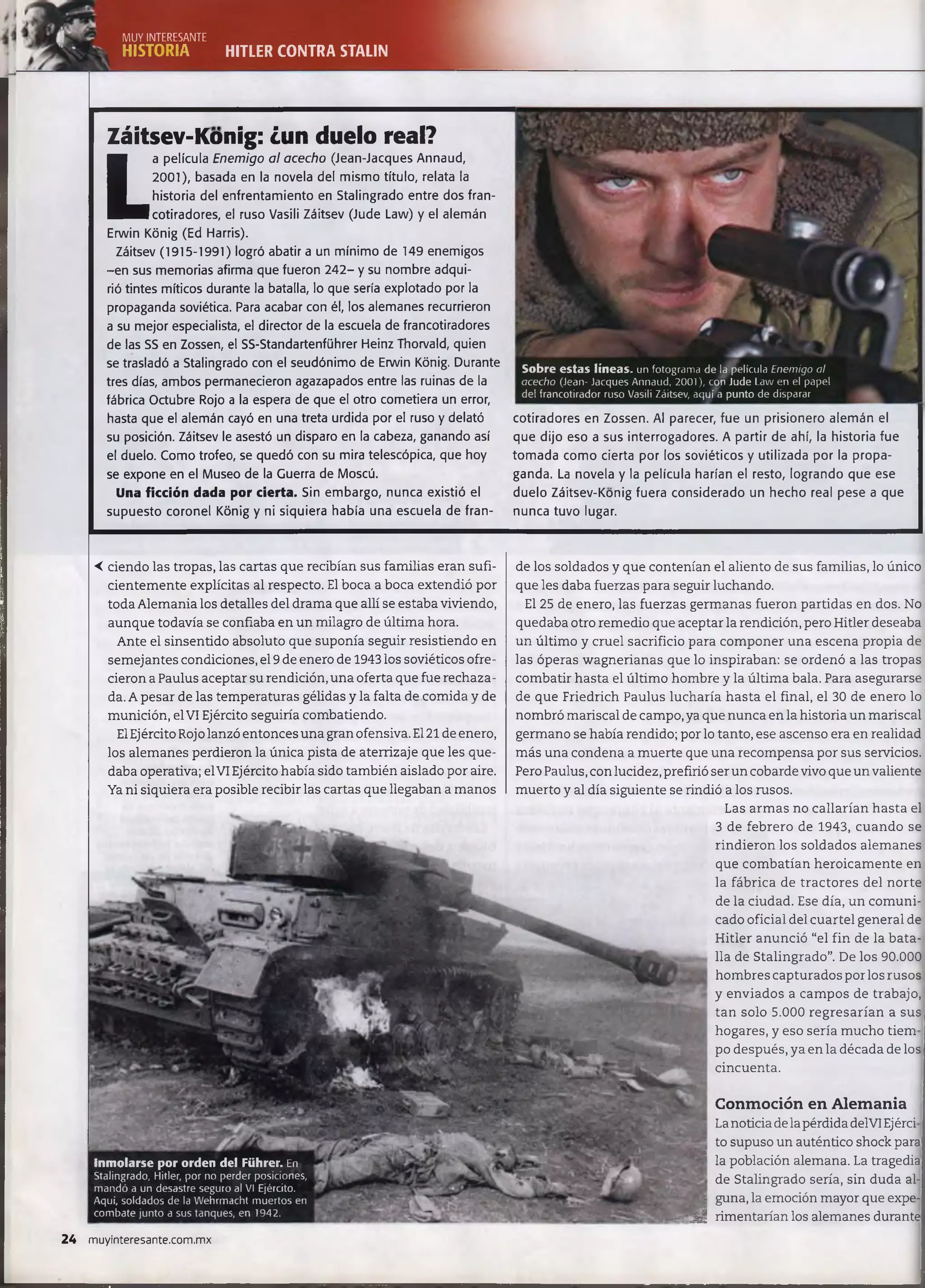 Hitler vs stalin muy interesante | PDF