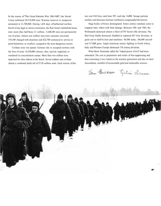 Hitler vs Stalin: the eastern front in photographs | PDF