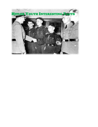 Hitler youth interesting facts | DOCX