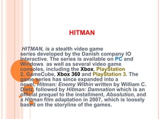 Hitman | PPTX