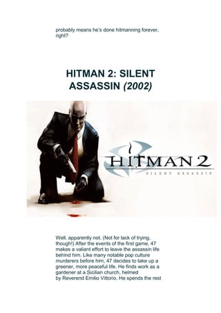 Hitman | PDF