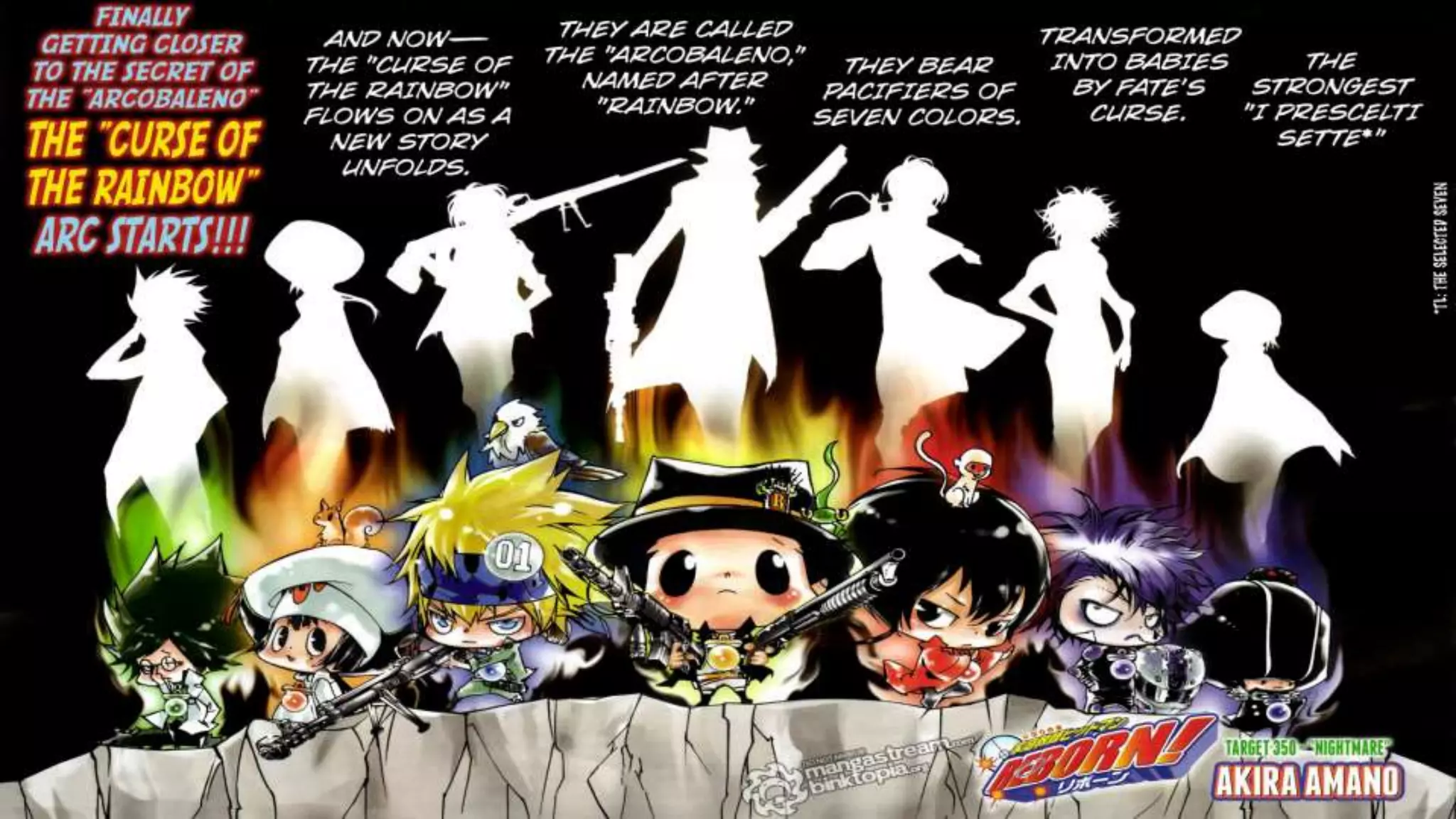 Hitman reborn prequel the seven babies of the rainbow | PPTX