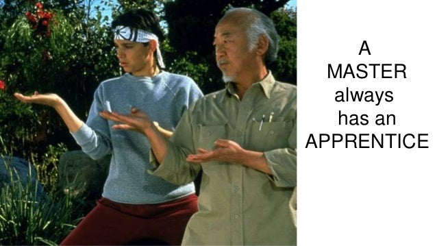 How to Become a Master (and an Apprentice!)