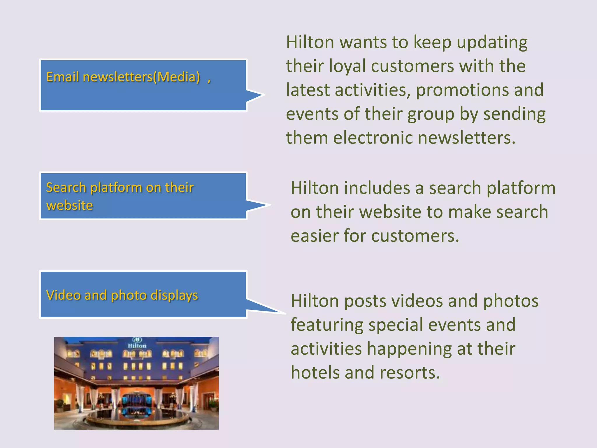Hilton case study : How Hilton address customer decision journeys! | PPTX
