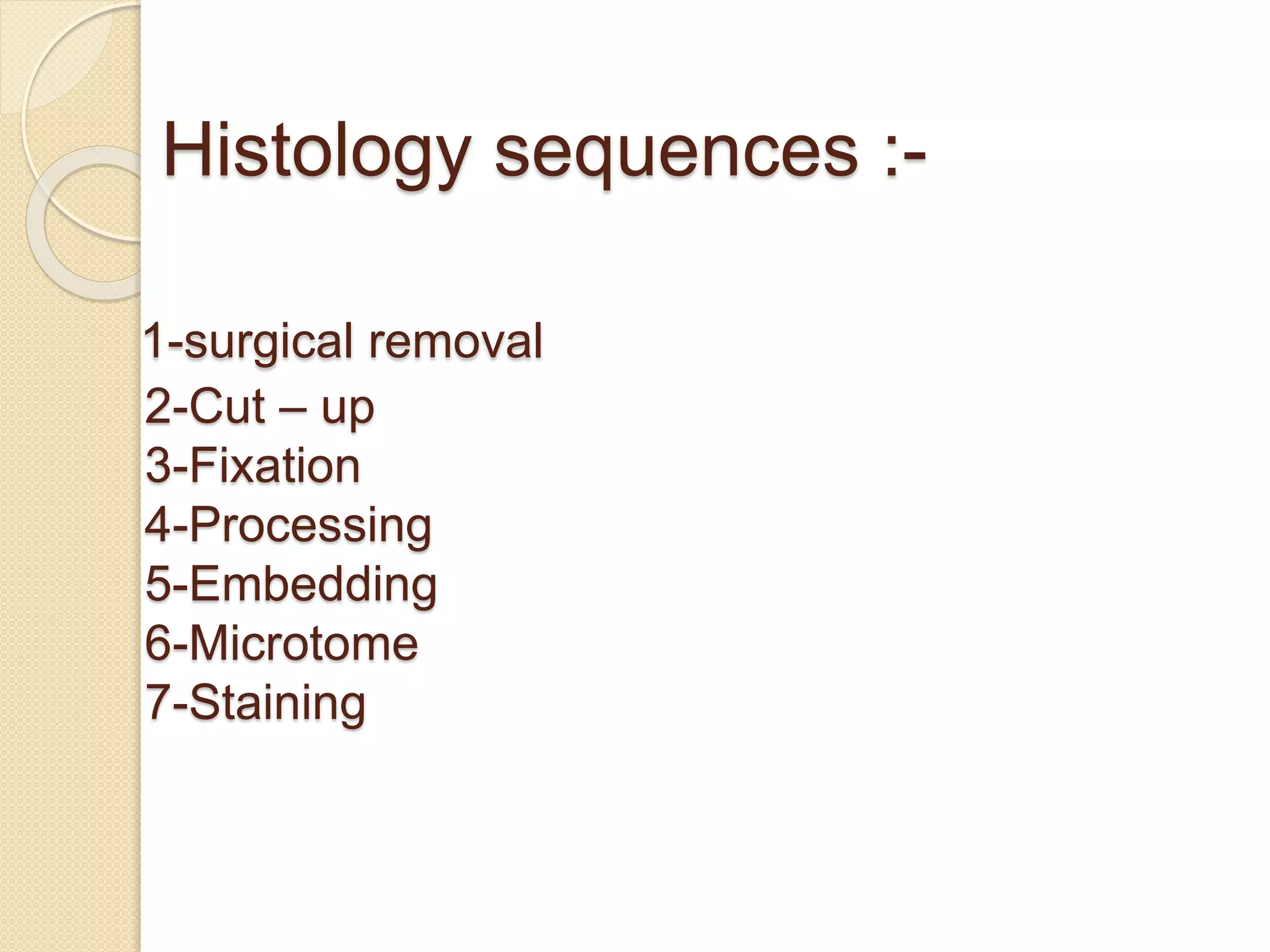 Hitopathology technique seminar | PPTX